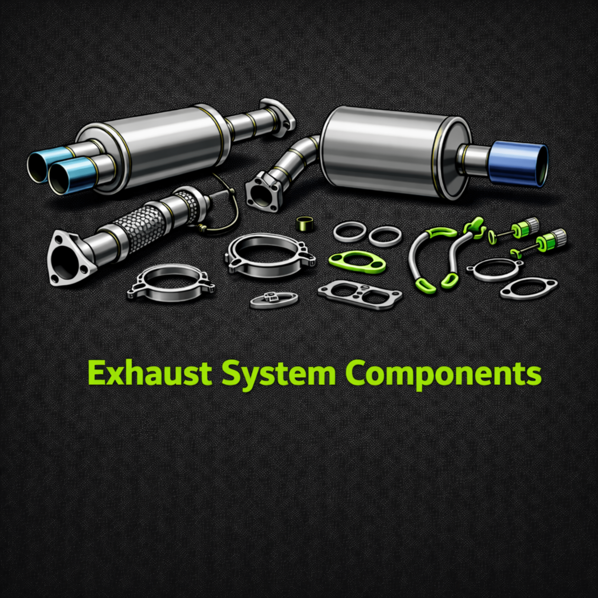 Exhaust System Components | Post-Turbo Exhaust Parts | GameOn ...