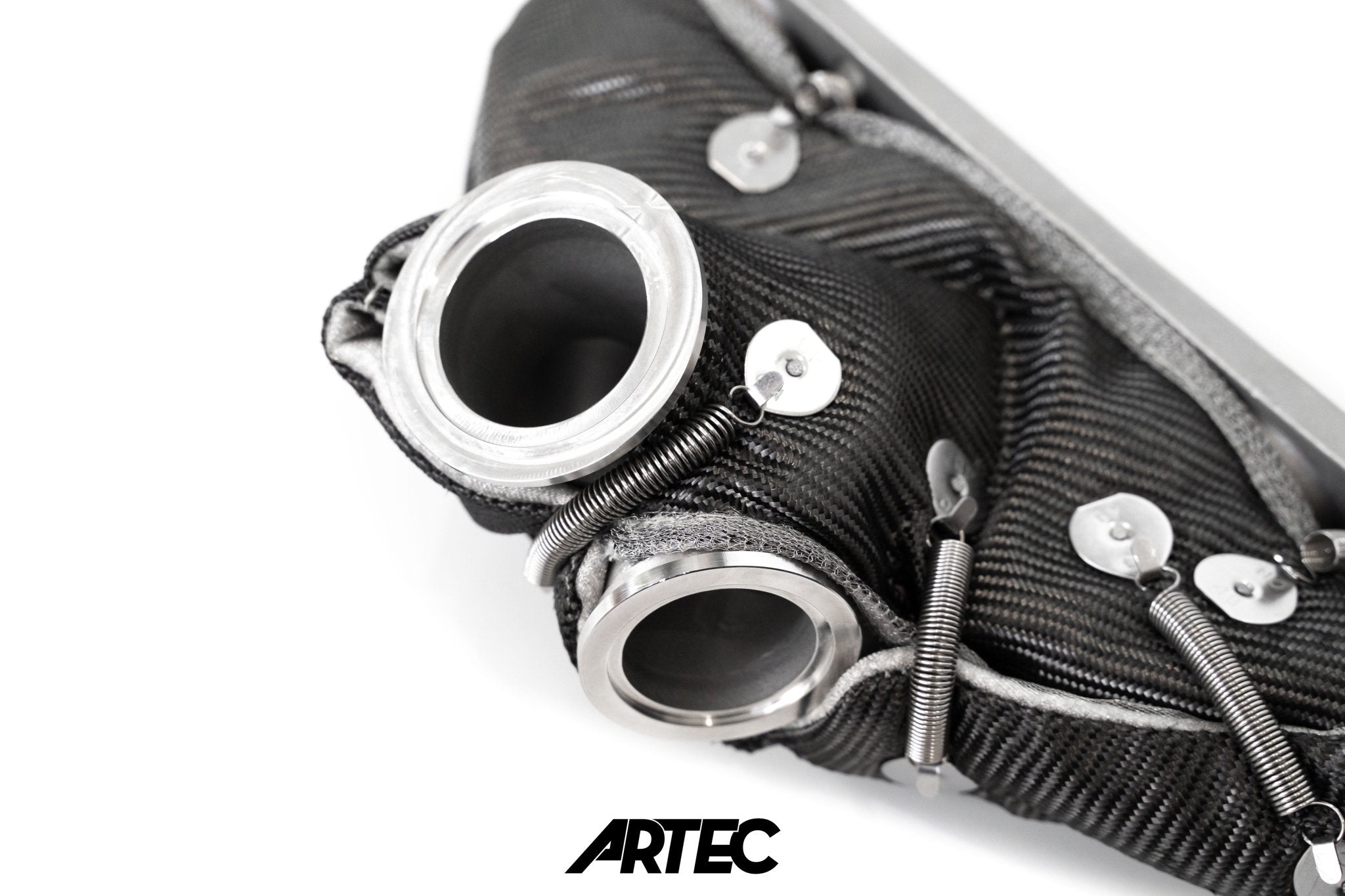 Artec Mitsubishi Evo 4-9 4G63 Low Mount V-Band (Reverse Rotation) Ther ...