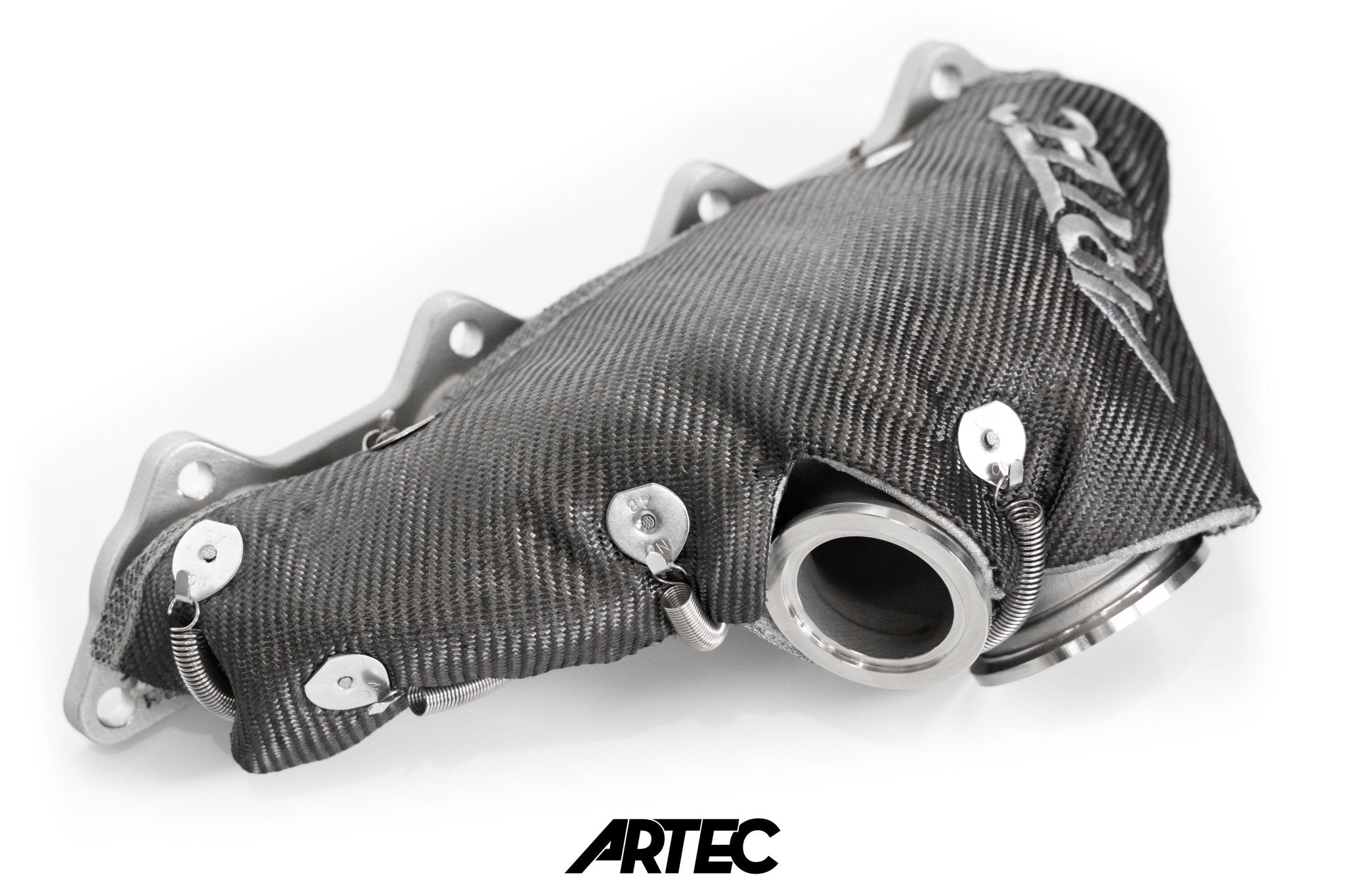 Artec Mitsubishi Evo 4-9 4G63 Low Mount V-Band (Reverse Rotation) Ther ...