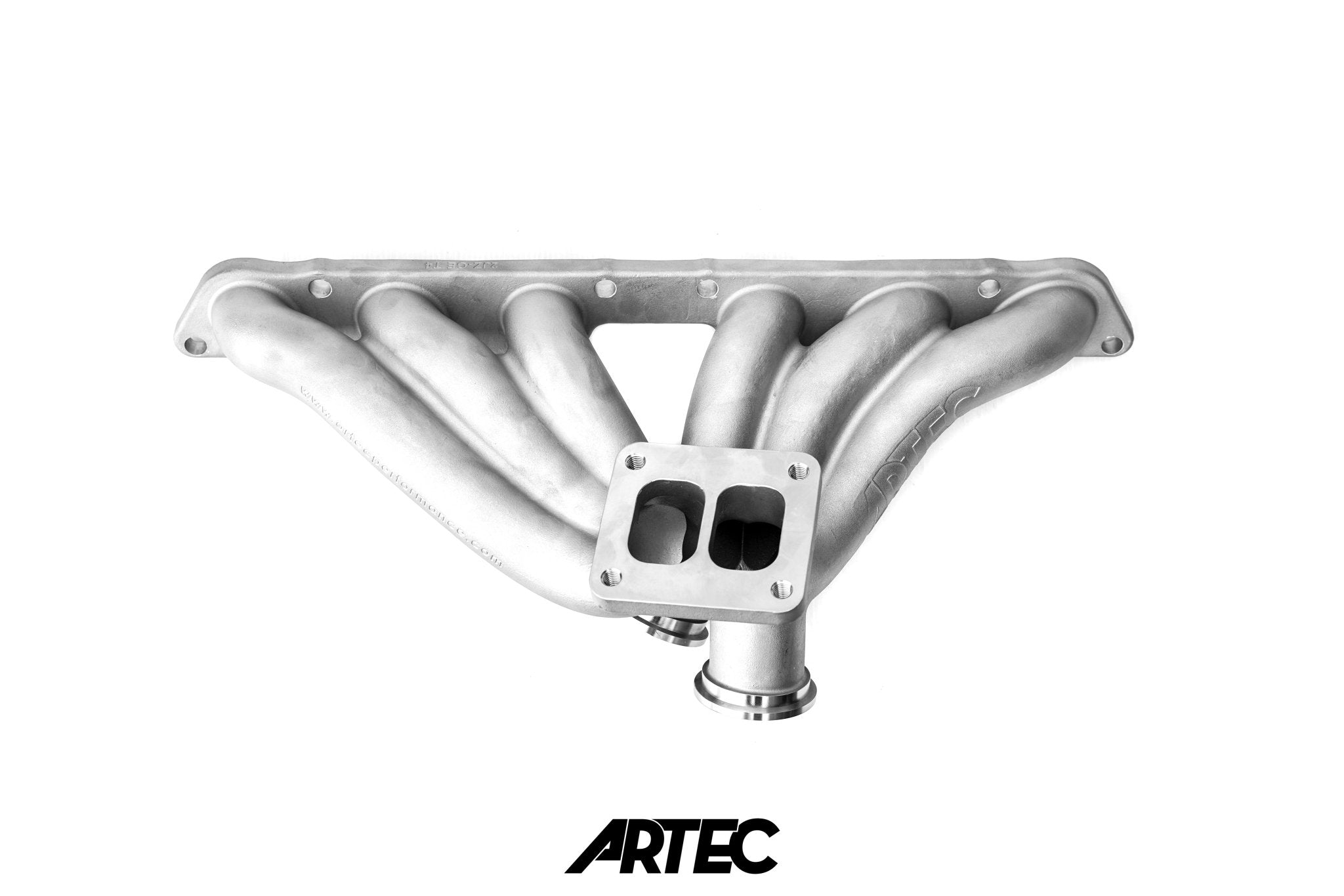 Artec Toyota 2JZ GTE High Mount T4 Twin Gate Turbo Manifold – Game On ...