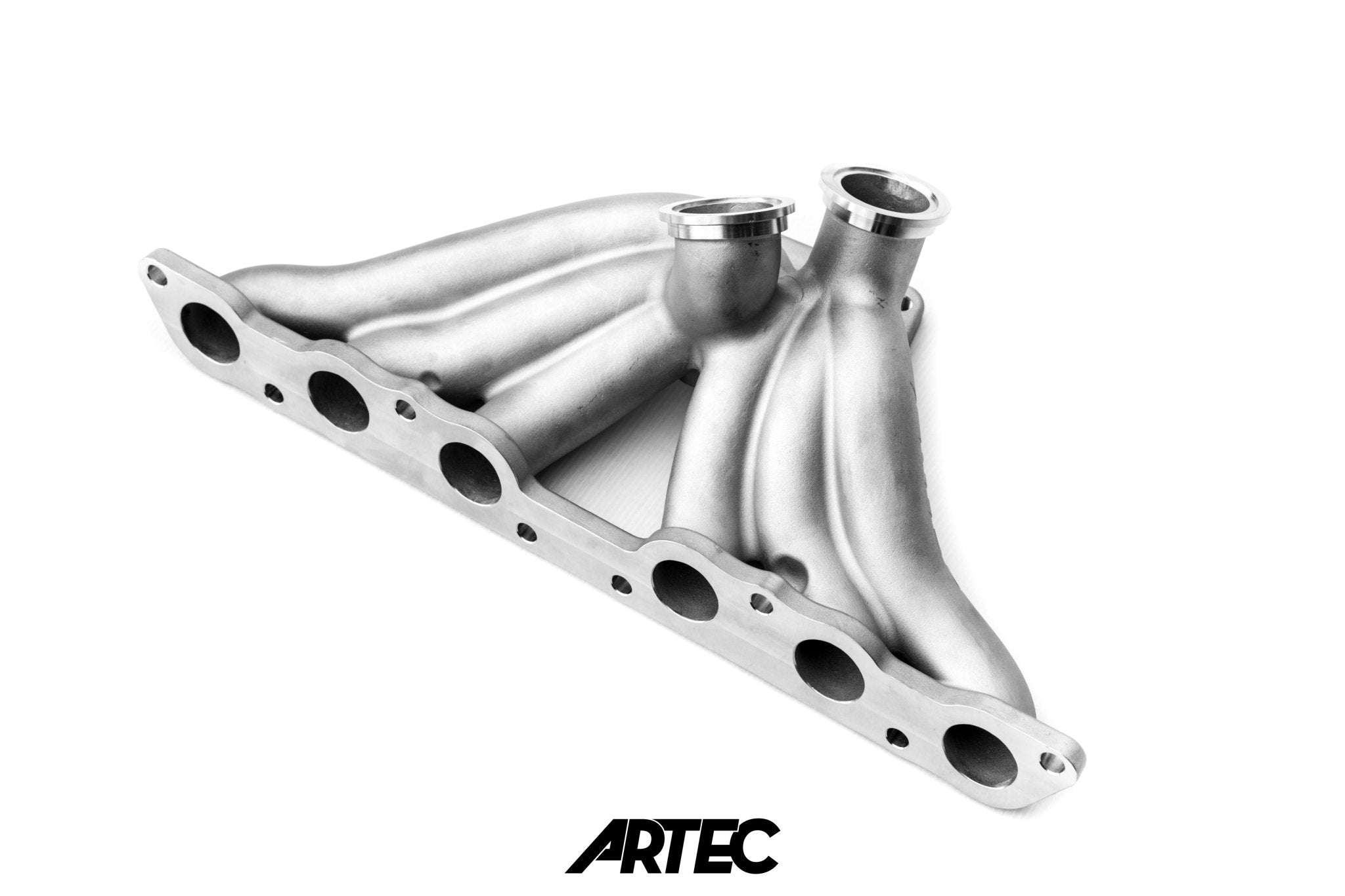 Artec Toyota 2JZ GTE High Mount T4 Twin Gate Turbo Manifold – Game On ...