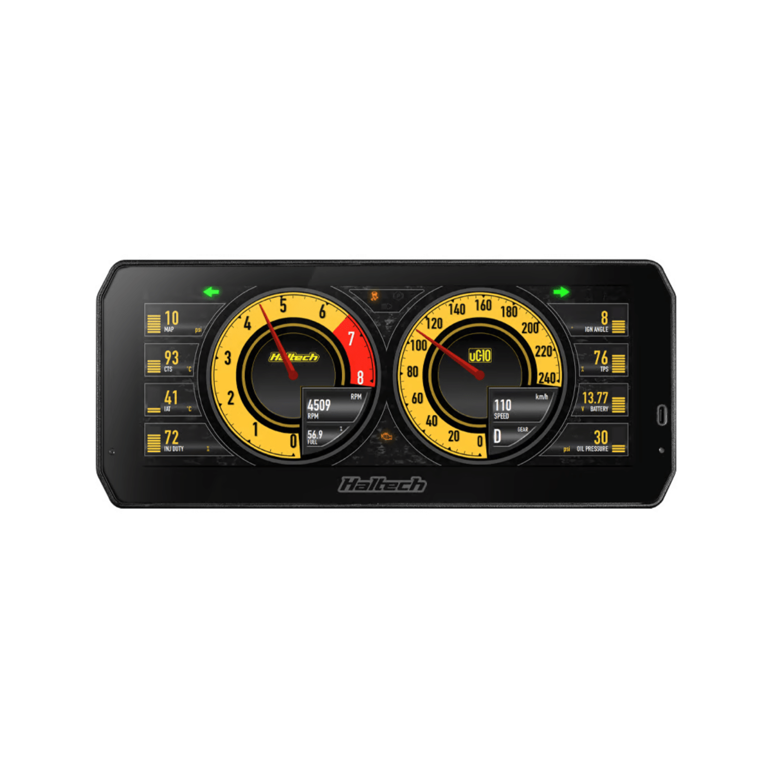 Haltech uC-10 Digital Dash HT-068000 – 10” Full-Colour Display, CAN ...