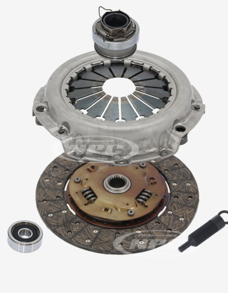 NPC Heavy Duty Organic Clutch Kit suit Toyota Landcruiser HZJ105 HZJ78 ...