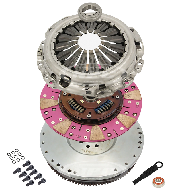 NPC Super Heavy Duty Cushion Button Clutch with Flywheel suit Nissan S ...