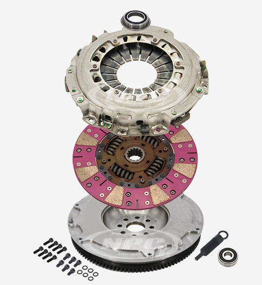 NPC Super Heavy Duty Cushion Button Clutch with Flywheel suit Toyota 1 ...