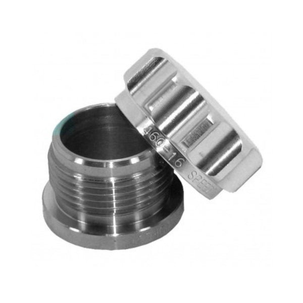 Speedflow 2" Bore Cap & Bung Assembly Stainless Steel – Game On ...