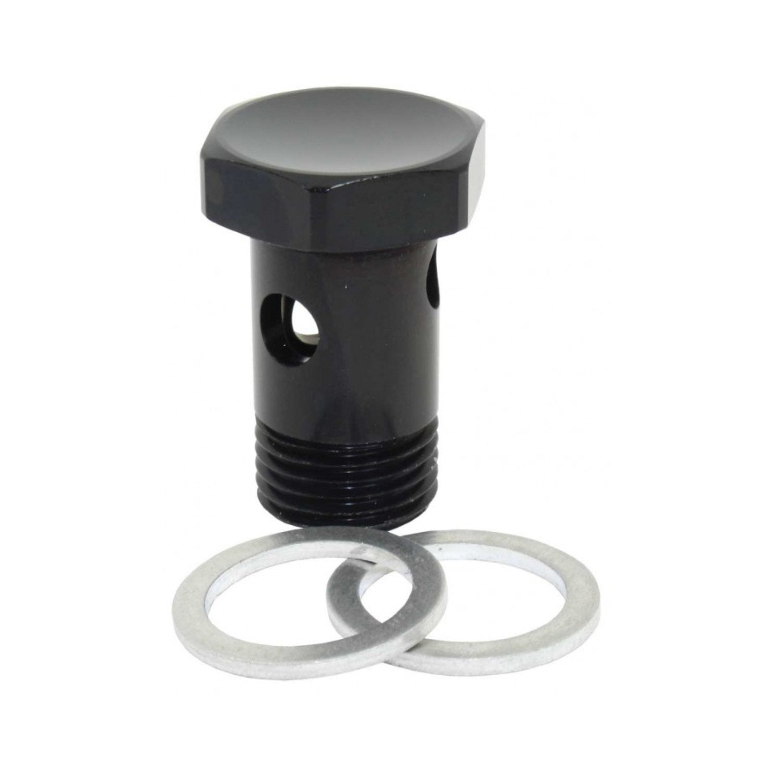 Speedflow Banjo Bolt M18 x 1.5 Black 725-M18-BLK – Game On Motorsports ...